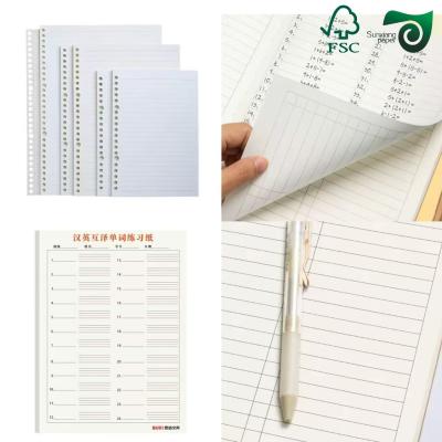 China FSC Certified 80gsm 90gsm Super White Offset Paper  Superior Printing Performance for sale