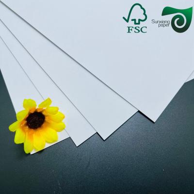 China FSC C2S Double Side Glossy Art Paper Sheets Coated Duplex Board For Poster Printing for sale