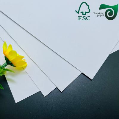 China FSC C1S White Coated Duplex Board Grey Back 450gsm High Thickness for Packaging for sale