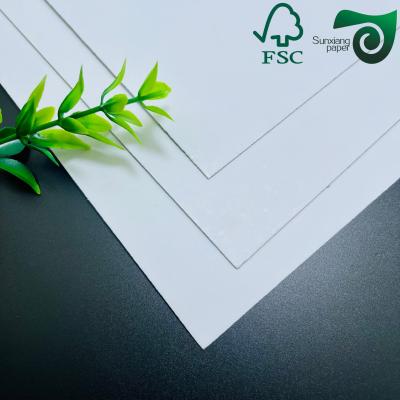 China FSC Double Sided White Coated Duplex Board 1.2mm Thick Sheets For Wrapping Printing for sale