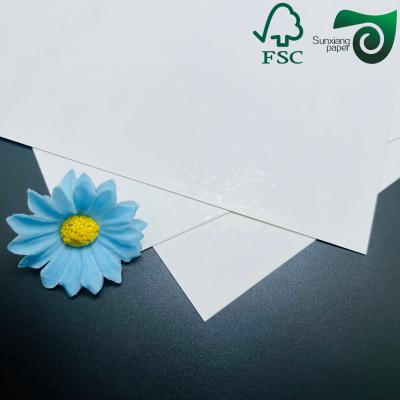 China Single Side Coating Ivory Board With Roll Width And 100% Virgin Wood Pulp Material for sale