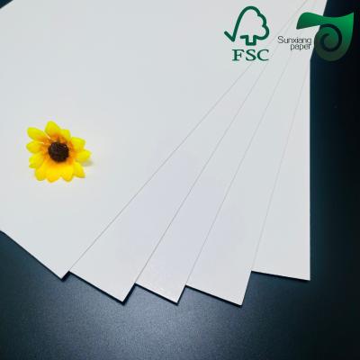 China FSC 250gsm 260gsm Heat Resistant PET Coated Food Grade Oven Paper Rolls for sale