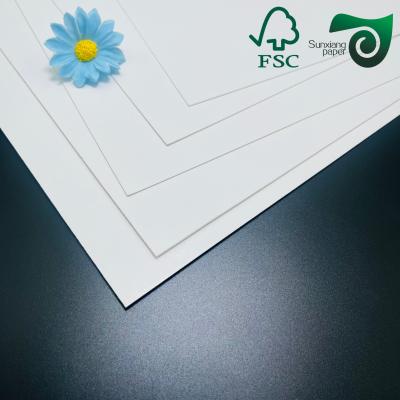 중국 FSC 250gsm 식품 등급 포장 보드 (케이크, 페이스트리용)  높은 강성 GC1 단면 코팅 판매용