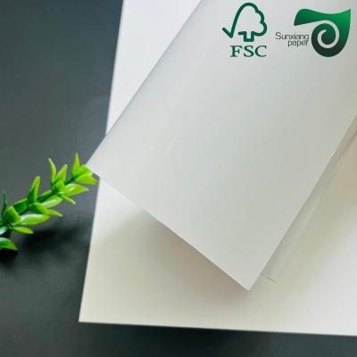 China 80lb 100lb C2S Matte Text Paper Double Side Printable Virgin Pulp Paper For Brochure Printing for sale