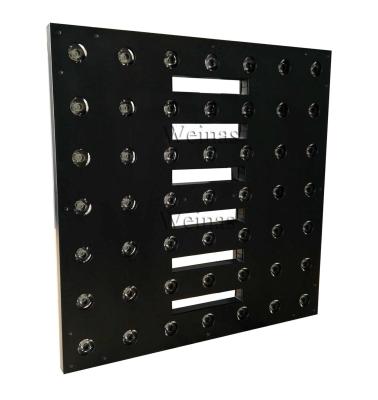 中国 3 W * 49 PCS LEDのディスコ/マトリックスLEDライトこはく色色の段階効果はつきます 販売のため