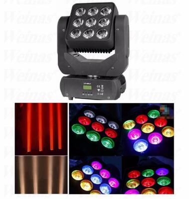 Chine effet permutable mobile de Matrix de mini LED poutre principale mobile de 10w 4in1 RGBW à vendre