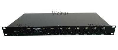 Cina 8 regolatore leggero dell'amplificatore/DJ del segnale dei porti 3 XLR DMX per spettacolo del night-club in vendita