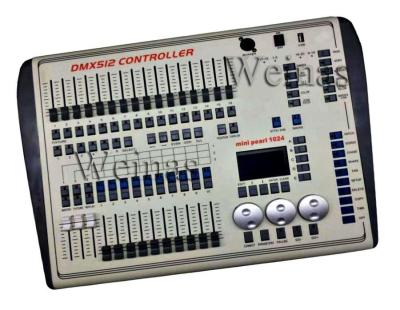 Cina 1024 il mini regolatore di illuminazione della perla DMX/piccola scena del regolatore 10 di DMX può leggere in vendita