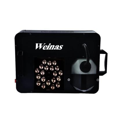 Cina il Manica 7CH ha frantumato la macchina del fumo con miscelazione di colore di 3W X di 21pcs il LED RGB in vendita