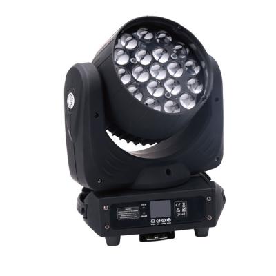 Chine Lavage léger principal mobile de Rgbw LED d'étape de concert de disco avec la lampe du bourdonnement 19pcs 15w à vendre