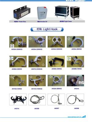 中国 軽いクランプ/ホックの段階の照明付属品の安全ケーブルXLRのコネクター 販売のため