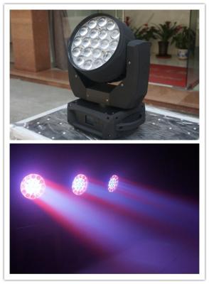 Chine Intense lavage mené par 19pcs de luminosité avec la lumière principale mobile de poutre de bourdonnement à vendre