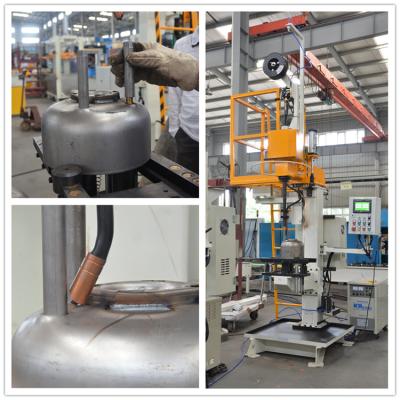 China PLC Control Water Tank Welding Machine 220V Input And Outer Pipe Welding Machine for sale