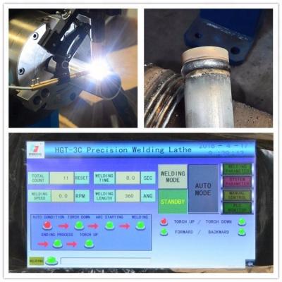China Automatic Circular Seam Welding Machine / MIG Welding Machine With PLC for sale