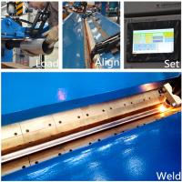 China 500mm Longitudinal Seam Welder Machine 500A Max Current Automatic Welding Machine for sale