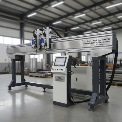 China Beam Length Max15000 Mm Automatic Seam Welding Machine Featuring TIG Welders Suitable for Various Welding Applications for sale