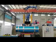 Equipo de soldadura de tanques de combustible de camiones pesados grandes de aluminio 1000 kg