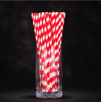 China Colorful Paper Straw for Beverage Drinking Degradable Natural 197*6mm Wrap Paper for sale