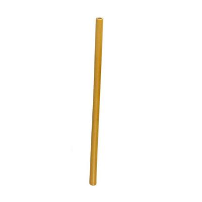 China Portable Carbonized Bamboo Straw Nature Bamboo Fiber Straw Reusable and OEM Accepted for sale
