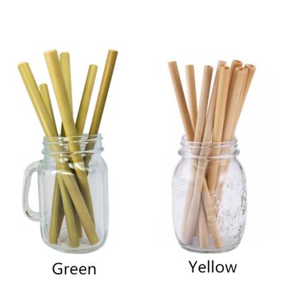 China Natuur bamboe milieuvriendelijke bamboe rieten aangepast logo drinkrieten rieten for sale