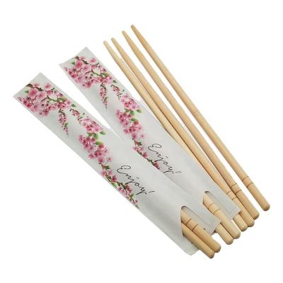 China Disposable Bamboo Chopsticks OPP Packed Modern Design 100prs/bag for Household and Restaurant Use for sale