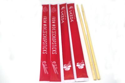 China O papel completo envolveu hashis de bambu descartáveis superiores Sleeved separado à venda