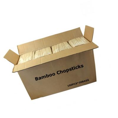 Cina bastoncini di bambù rotondi di 21cm eliminabili con le maniche di OPP in vendita