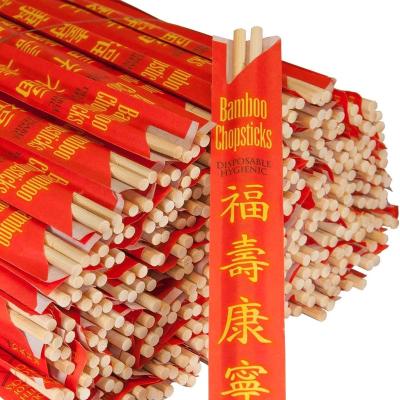 Cina bastoncini di bambù rotondi di 21cm eliminabili con le maniche di OPP in vendita