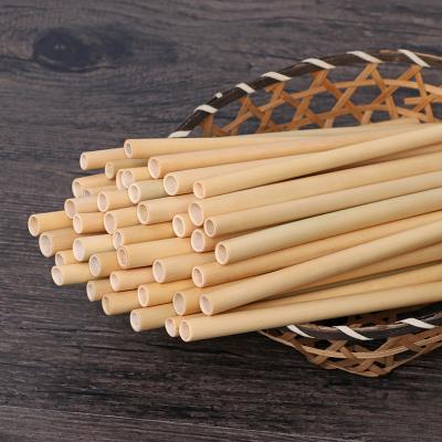 China Reusable Eco Friendly Bamboo Drinking Straw Zero Waste Bamboo Straws for sale