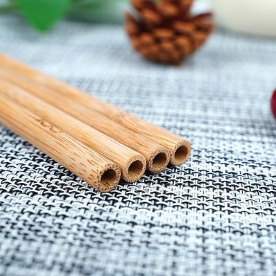 中国 100%の生物分解性自然な有機性飲むタケわら棒付属品 販売のため