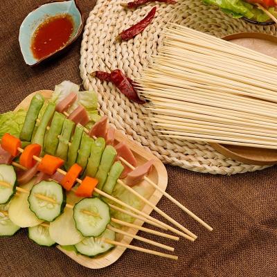 China Flexível facilmente limpado em volta das varas de bambu para o assado à venda
