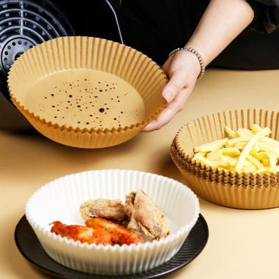 China 50pcs 100pcs Air Fryer Disposable Paper Liner Non Stick For Baking for sale