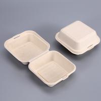 China Biodegradable Burger Fast Food Packaging Box Eco Friendly for sale