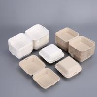 China Biodegradable Burger Fast Food Packaging Box Eco Friendly for sale