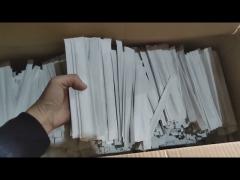 coffee stirrer with full paper covered package