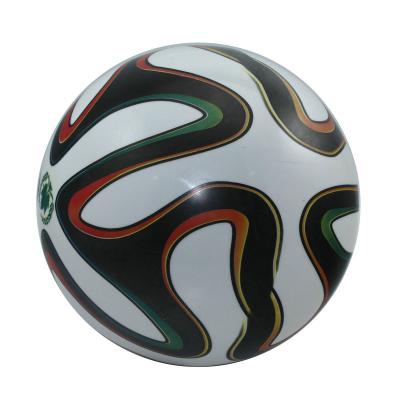 China PVC Inflatable Printing Black Football Toy for Children's Sports (KH6-39) for sale