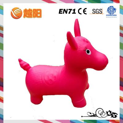 China PVC 350g Environmental Inflatable Jumping Horse Animals (KH8-63) for sale