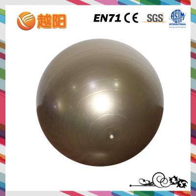 China PVC Inflatable Golden Yoga Ball for Fitness (KH5-02) for sale