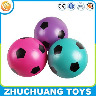 China new print design pvc plastric soccer ball sports ball for sale