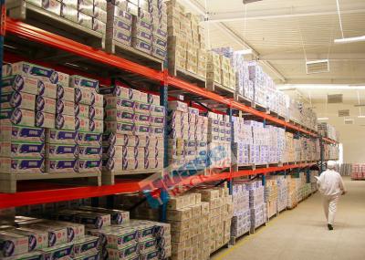 China 2000kg Heavy Duty Pallet Racks Warehouse Shelving Powder Coating for sale