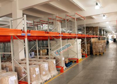 China Q235B Steel Storage Racking Heavy Duty Industrial Shelving Max. 5 Deep Pallet for sale