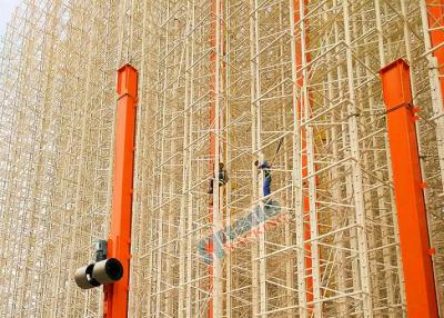 China Pallet Automatic Storage And Retrieval System T Shape Rail Powder Coated for sale