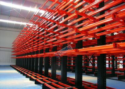 China Heavy Duty Cantilever Lumber Storage Racks H Beam Roll - Formed Members for sale