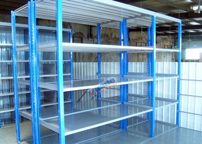 China 55 Profiel400kg Capaciteit 50mm Hoogte Q235 Longspan het Rekken Systeem Te koop