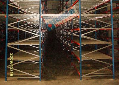 Cina Consumo basso dello scaffale d'acciaio galvanizzato scaffalatura lunga industriale della portata di iso in vendita