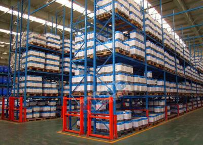 中国 第三者の流通センターのための2500のKgの最大負荷パレット棚の棚付けの粉のコーティング 販売のため