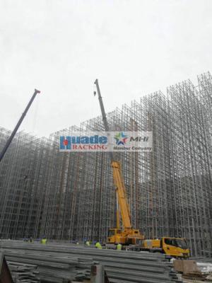China Customized Capacity Clad Rack Warehouse Rack Self Supporting Structure for sale