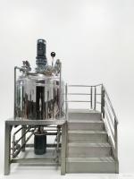 Quality Stainless Steel Fixed Vacuum Emulsifying Machine 500L for Daily Chemical Product for sale