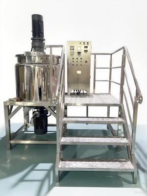 China Stainless Steel Jacketed Homogenizing Mixer Tank 3000L For Liquid Shampoo for sale