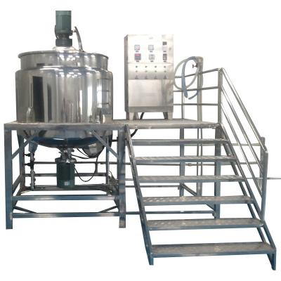 China Dishwashing Shampoo Liquid Homogenizing Mixer 1000L With Electrical Heater for sale